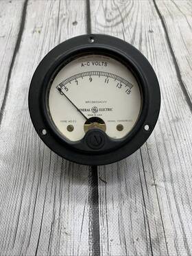 GE AO-22 General Electric Ac Volt Meter