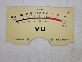 TEAC 50581360 Meter Plate